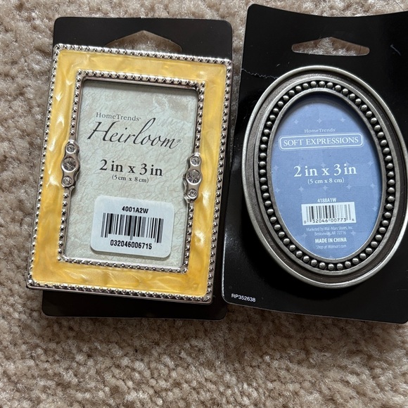 Accents | Heirloom Yellow And Silver Photo Frame | Poshmark
